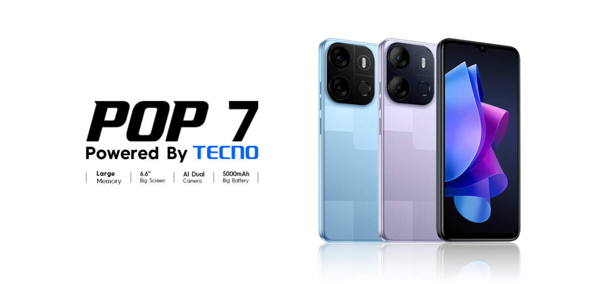 Tecno Pop 7 (Endless Black 64GB + 2GB) - PakMobiZone - Buy Mobile ...